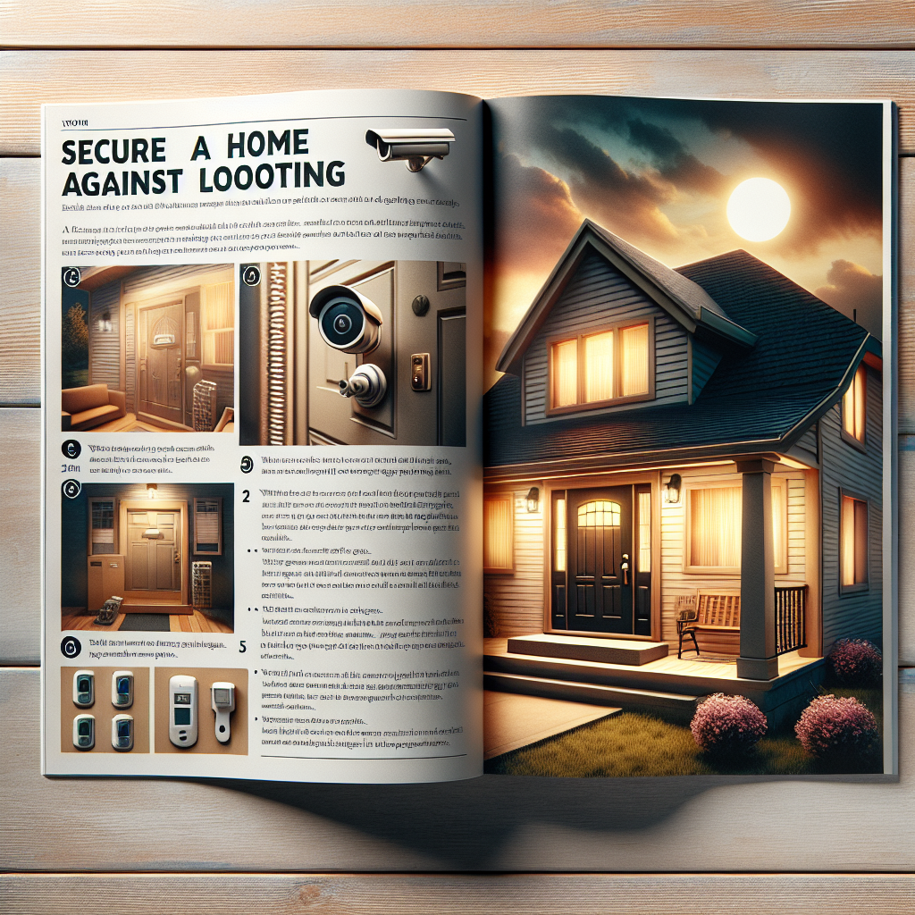 How To Secure Your Home Against Looting In Crisis Situations