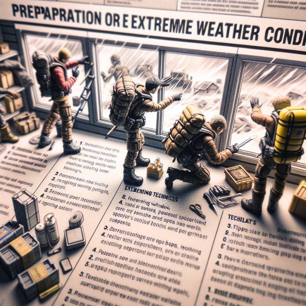 Preparing For Extreme Weather: Tips And Techniques