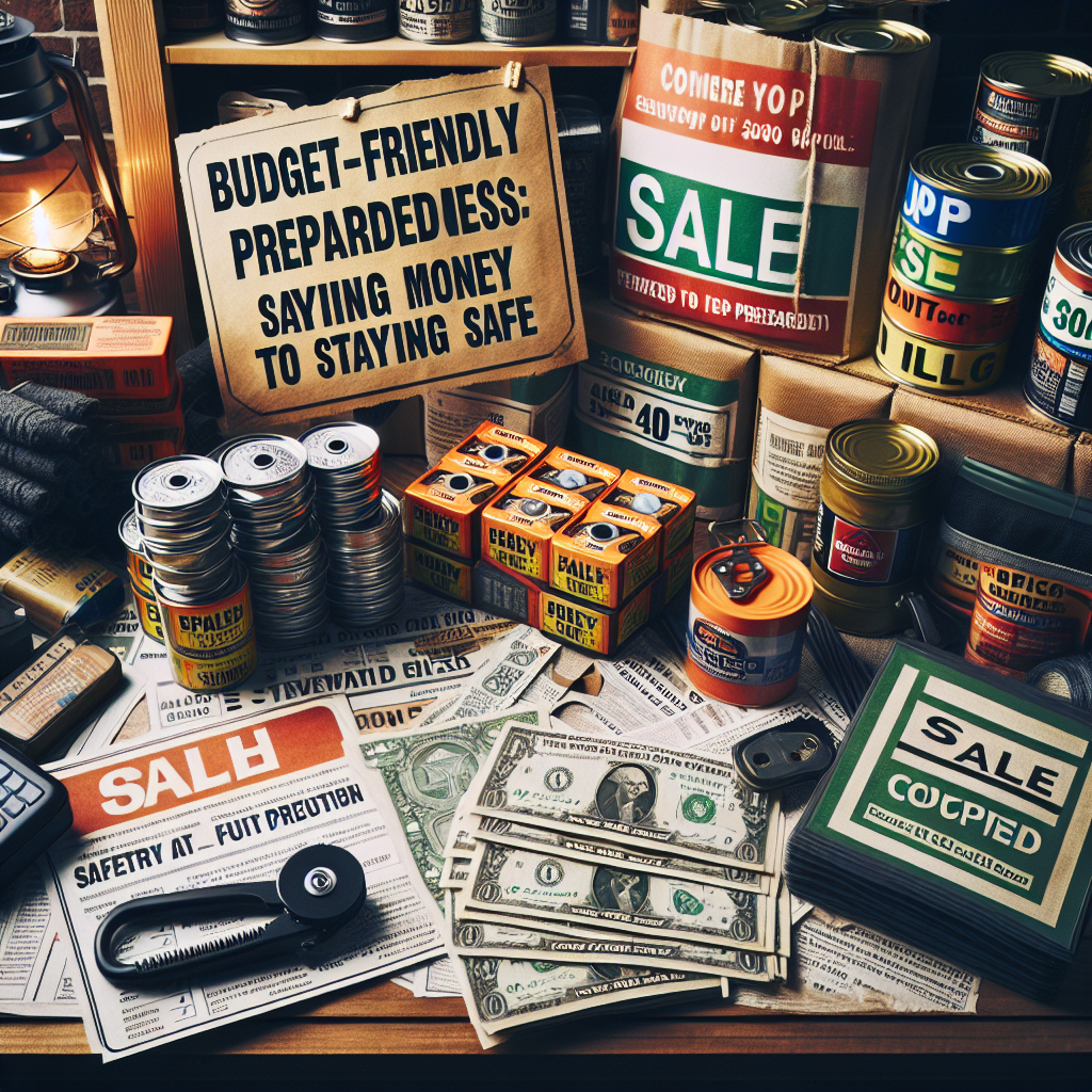 Budget-Friendly Preparedness: Saving Money While Staying Safe