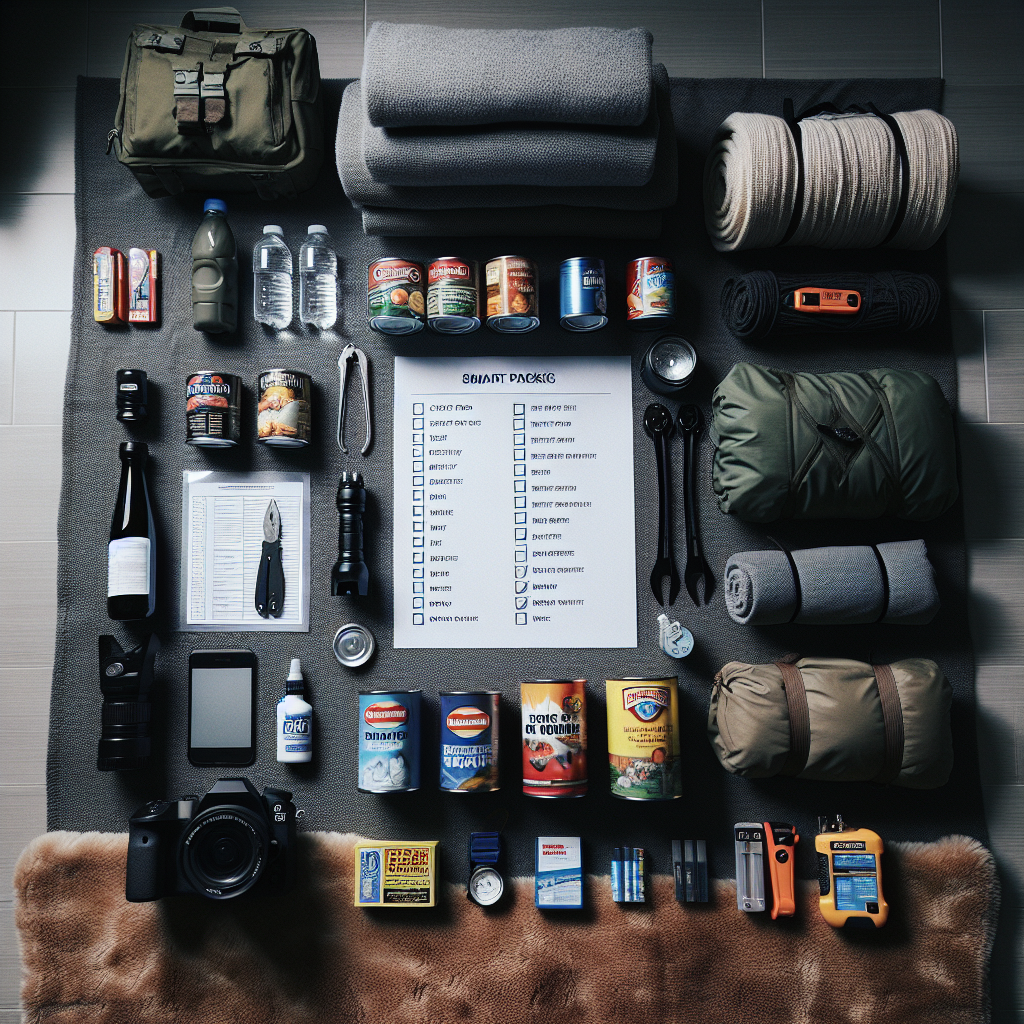 Packing Smart For Sudden Disasters