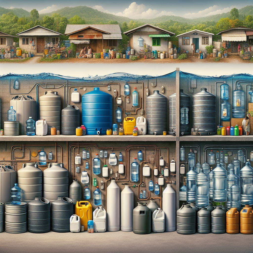 Long-Term Water Storage Solutions For Families