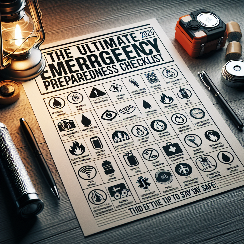 The Ultimate 2025 Emergency Preparedness Checklist: 10 Effective Tips ...